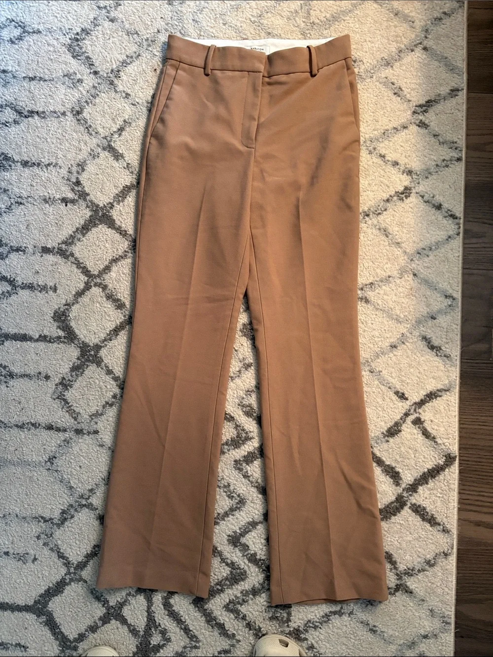 Babaton | Pants & Jumpsuits | Babaton Camel Dress Pants | Poshmark